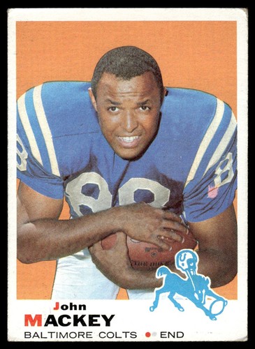 1969 Topps John Mackey Baltimore Colts #207 | eBay