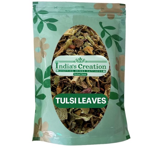 Tulsi Patta-Dry Holy Basil-Raw Herbs-Basil Leaf-Basil Leaves-Jadi Booti ...