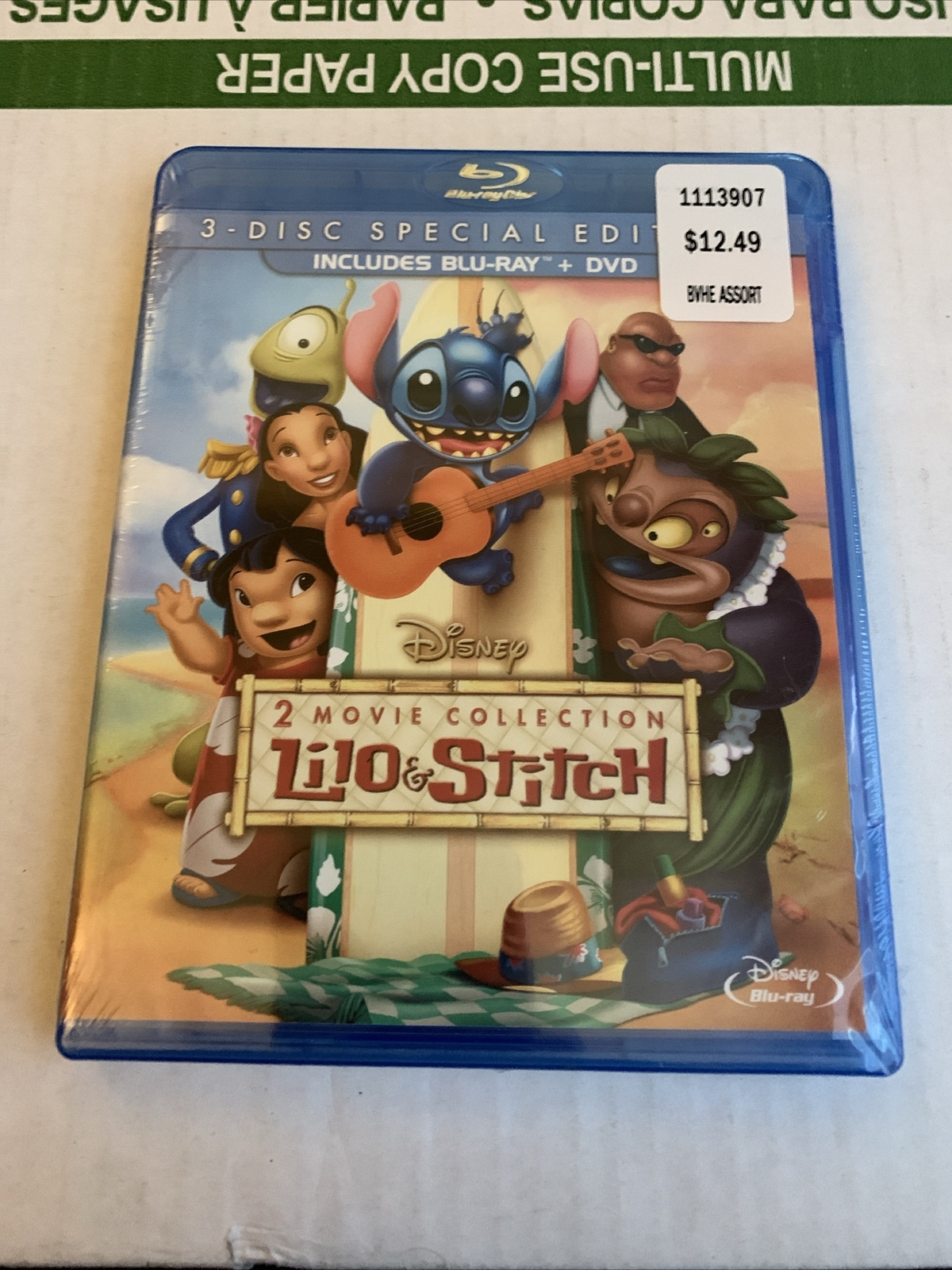 Lilo and Stitch: 2-Movie Collection (Blu-ray/DVD, 2013, 3-Disc Set ...