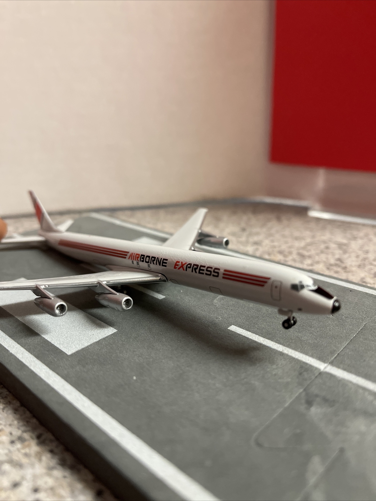 GJ 400 scale diecast model AirBorne Express DC8-61 Commercial Airliner ...