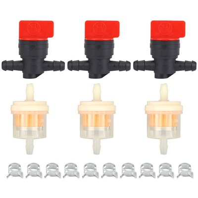 1/4" InLine Fuel Gas Shut-Off Valve For BS 493960 698183 Small Engine ...