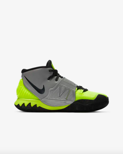 Size 6.5 (GS) - Nike Kyrie 6 Cross Mid Volt Black for sale online | eBay