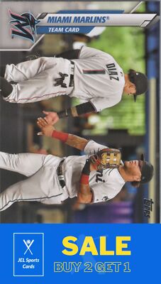 2020 Topps #396 Miami Marlins TC | eBay