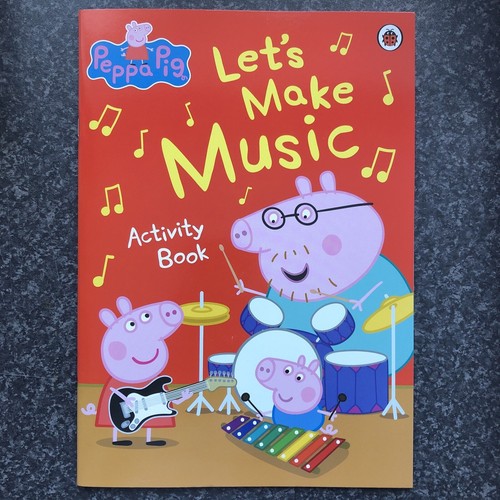 YOUNG CHILDREN'S PEPPA PIG ACTIVITY BOOK: LET'S MAKE MUSIC - ACTIVITY ...