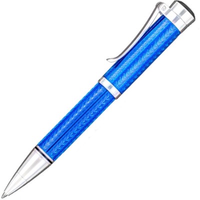5280 Majestic Blue Chevron Ballpoint Pen | eBay