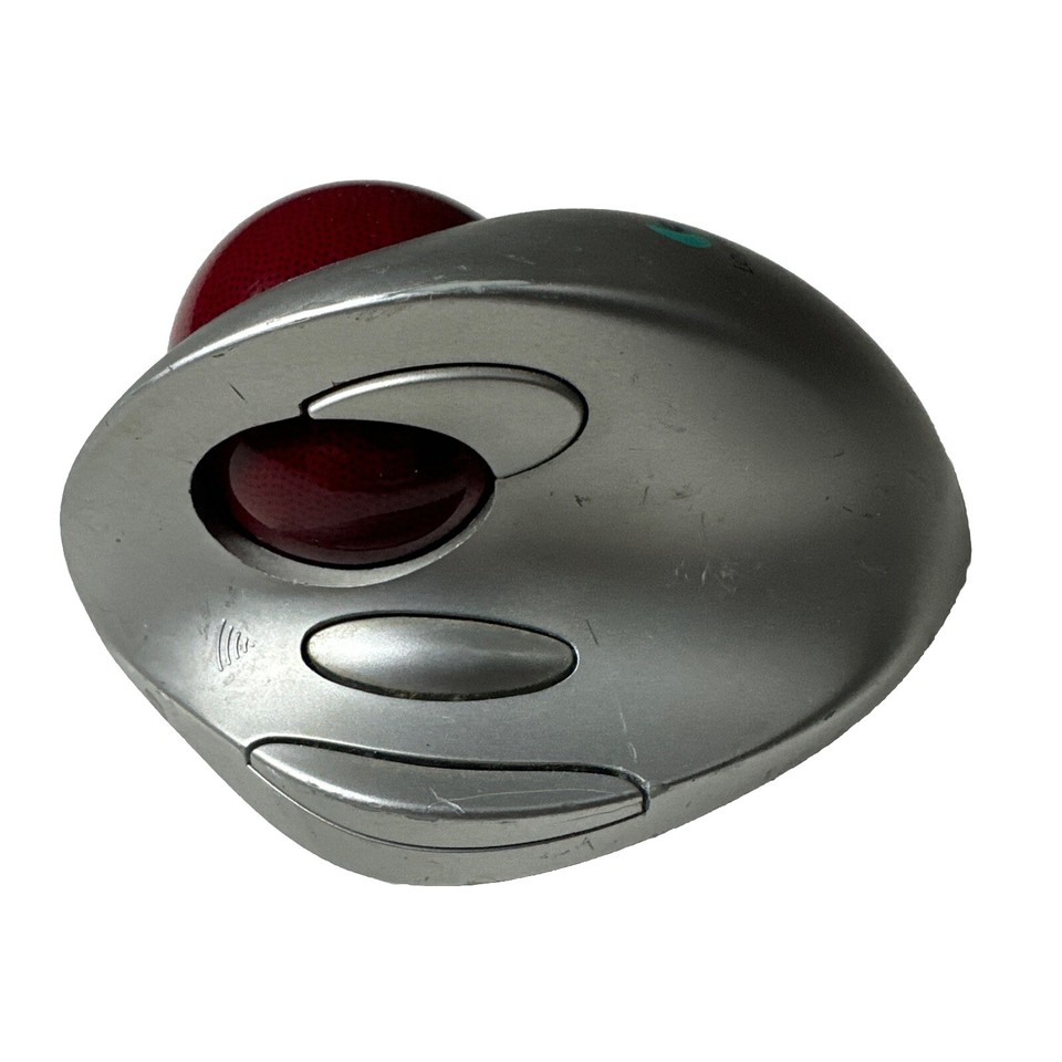 Logitech Cordless TrackMan FX Optical Mouse and Receiver T-RA17 - Ships ...