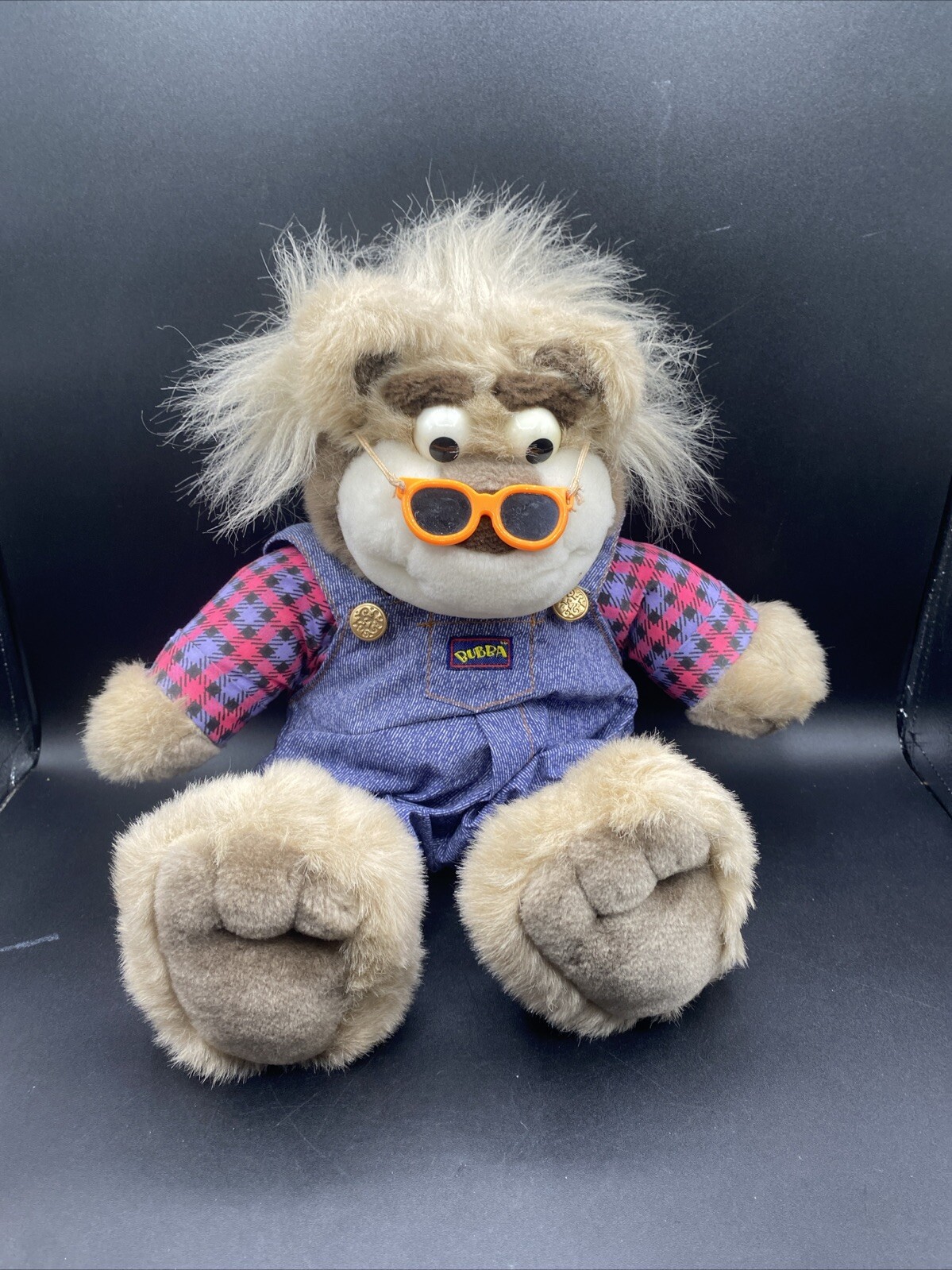 Vintage REAL TALKING BUBBA Bear Plush 18” 1997 Tyco Not Working | eBay