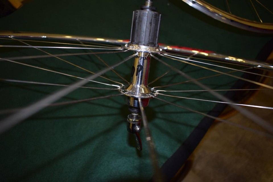 RIGIDA DP18 wheel Set 700c 28'' sealed bearing hub 8sp Aero spoke ...