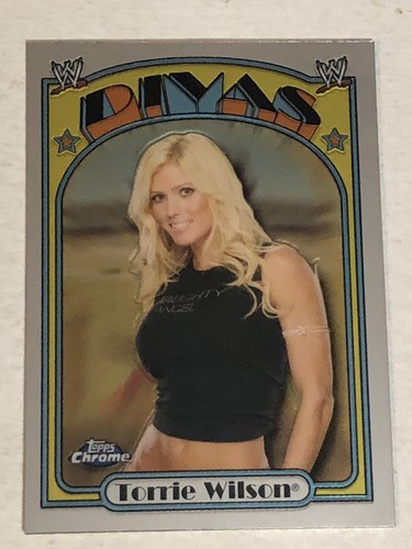 Lorrie Wilson WWE Chrome Topps Divas Trading Card #60 | eBay