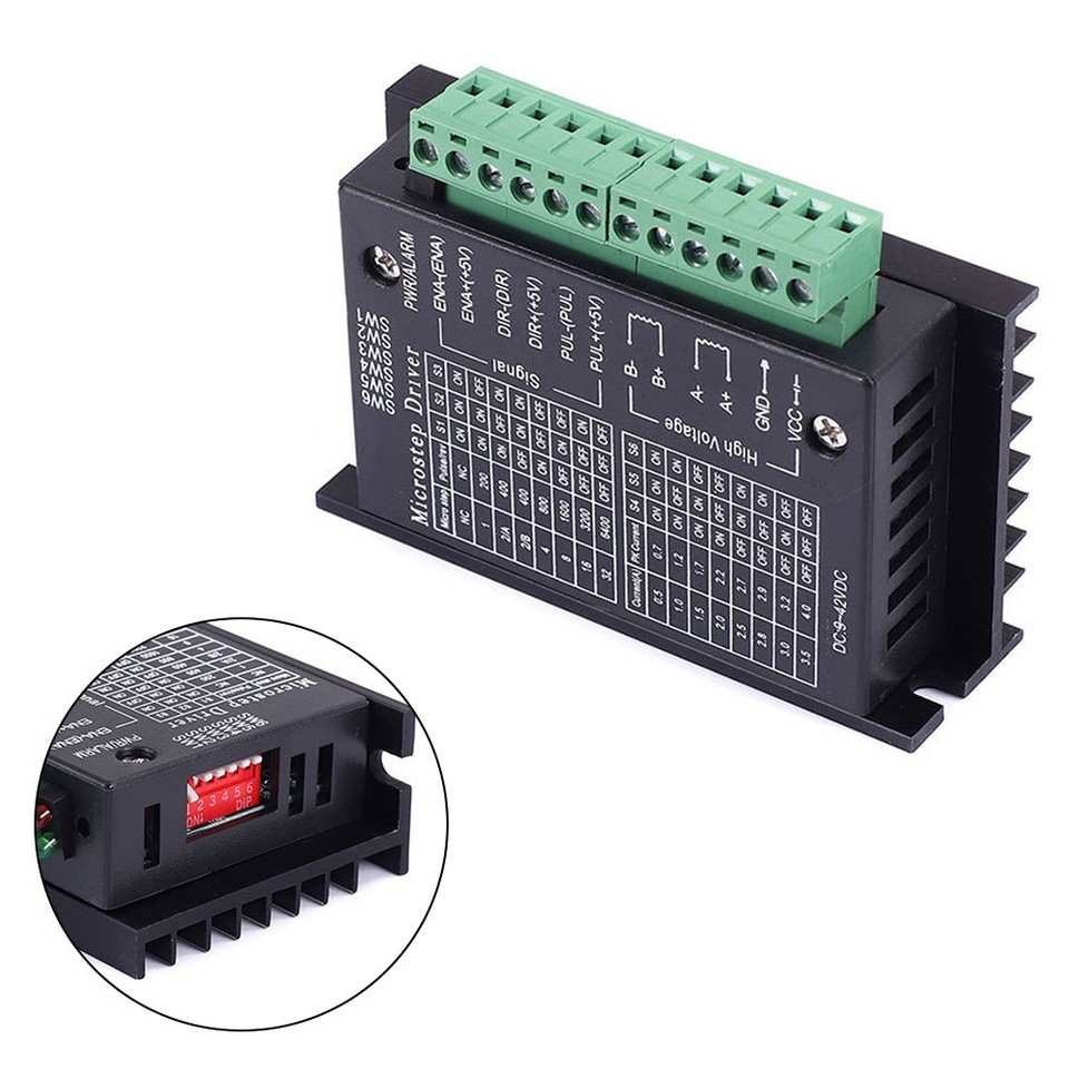 State of the art TB6600 Stepper Motor Driver 4A 42VDC for CNC Engraving ...
