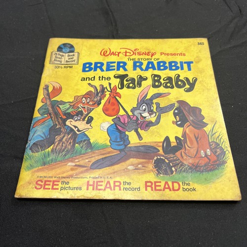 Disney's 'Brer Rabbit and the Tar Baby' 24 Page Read Along Book and ...