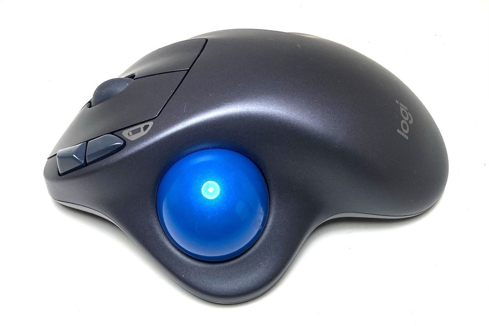 Logitech M570 Wireless Trackball Mouse w/ USB Receiver Tested *SEE ...