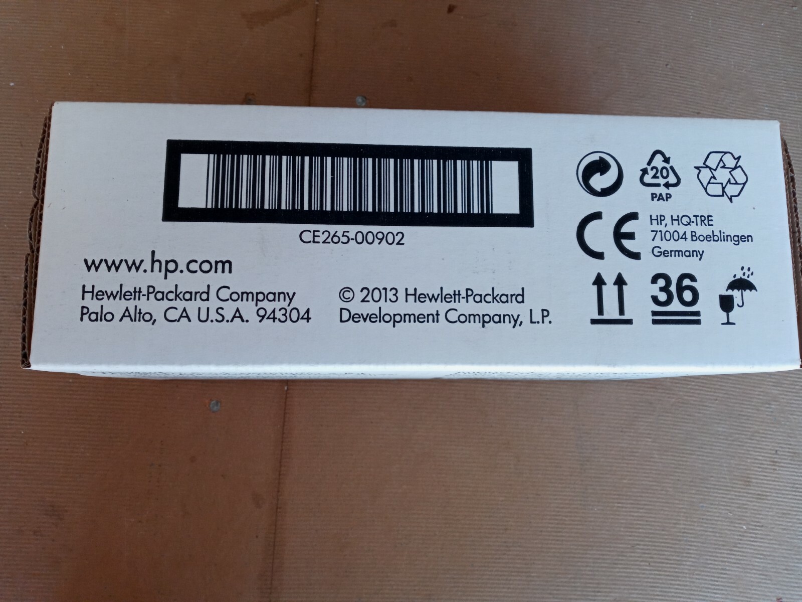 HP CE265A OEM WASTE TONER COLLECTION UNIT | eBay
