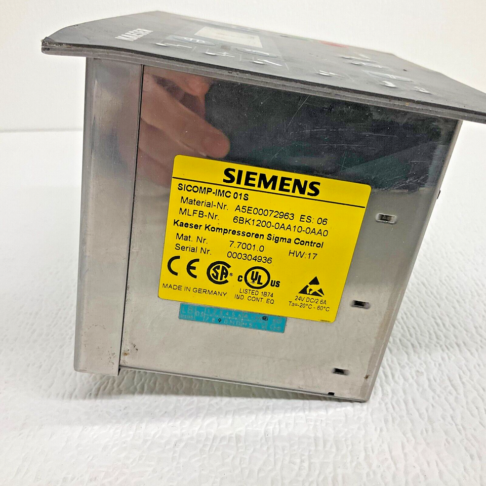 Siemens Kaeser SICOMP-IMC 01S Sigma Control SICOMPIMC01S (TBI) | eBay