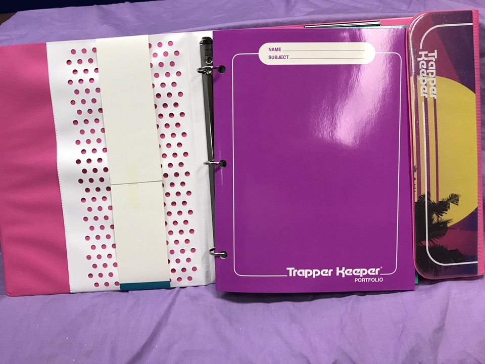 Trapper Keeper X539 Binder Portfolio Folder Pyramid 71723057213| eBay