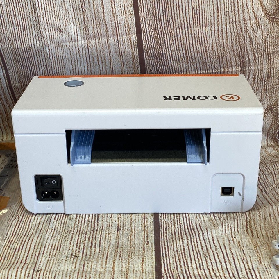 K COMER CX418 Logistics Thermal Shipping Label Printer & Multifnctn ...