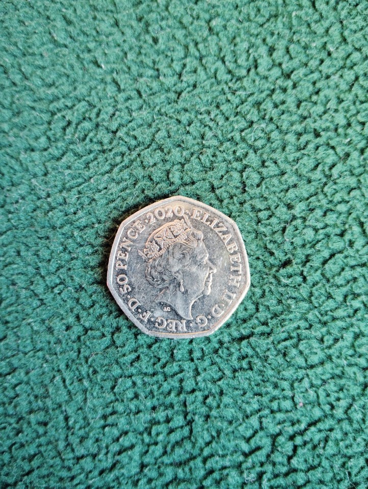 Very Rare (Brexit) 50p Coin Peace Prosperity And Friendship With All ...