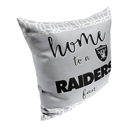 Northwest Las Vegas Raider NFL 2 Piece Sweet Home Fan Throw Pillow ...