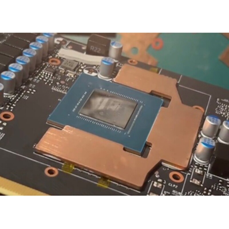 GPU Copper Heat Sink For Radiator Memory Miner 3060ti 3070ti GPU ...