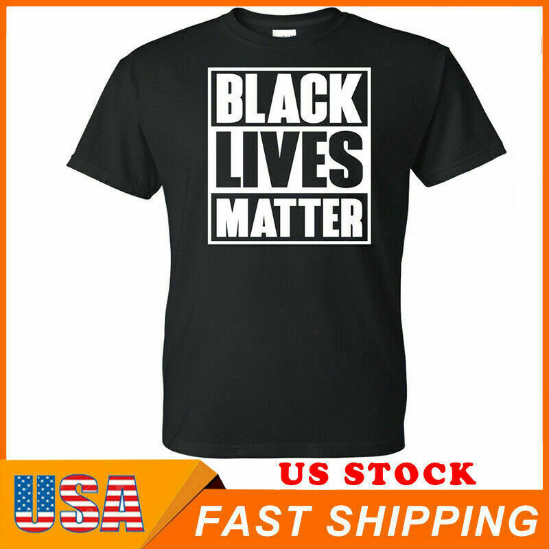 Unisex Women Men Black Lives Matter T-Shirt Cotton Printed BLM T Shirt ...