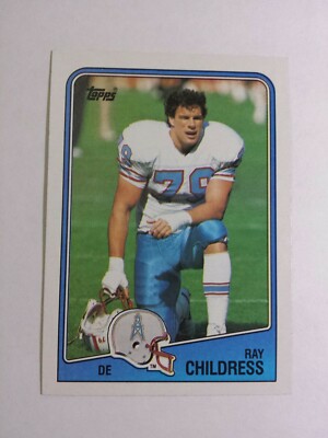 RAY CHILDRESS 1988 TOPPS FOOTBALL CARD # 112 C4725 | eBay
