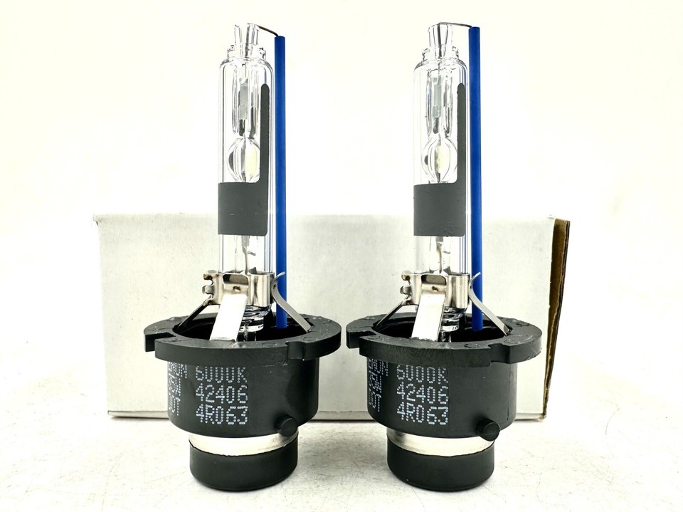 2x New D4R Xenon HID Headlight Bulbs 6000K For Toyota Subaru OEM 42406 ...