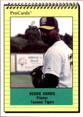1991 Tacoma Tigers ProCards 2300 Reggie Harris Waynesboro Virginia ...