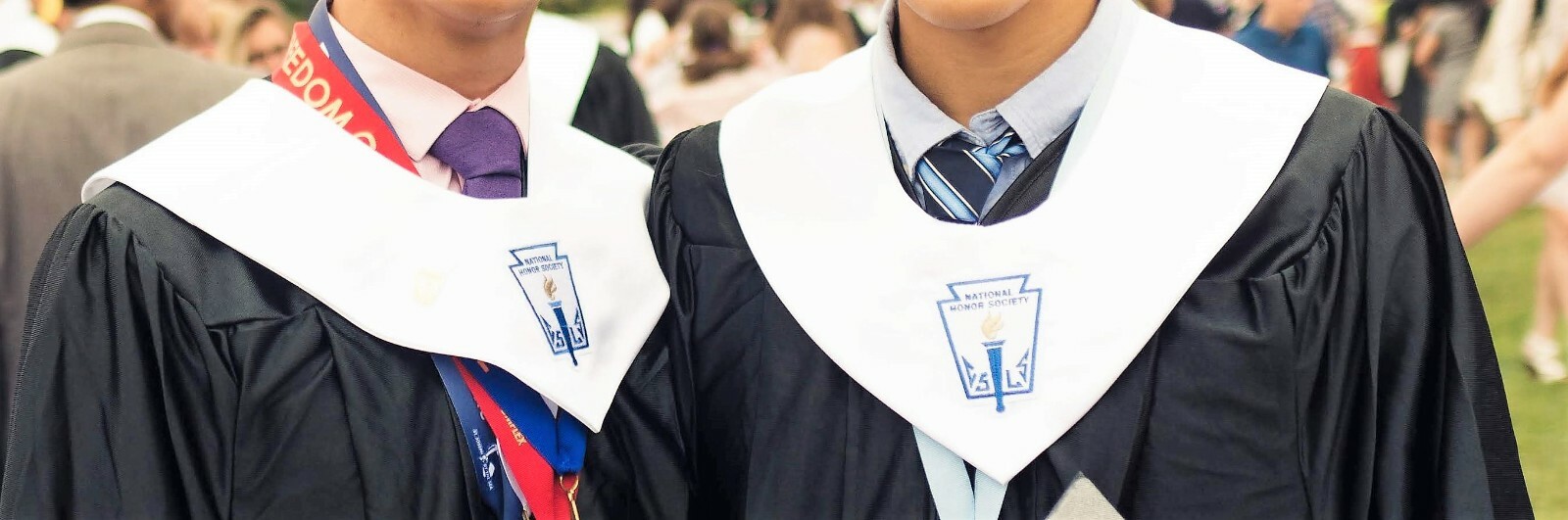 OFFICIAL National Honor Society White Graduation Sash Stole NHS (SEALED ...