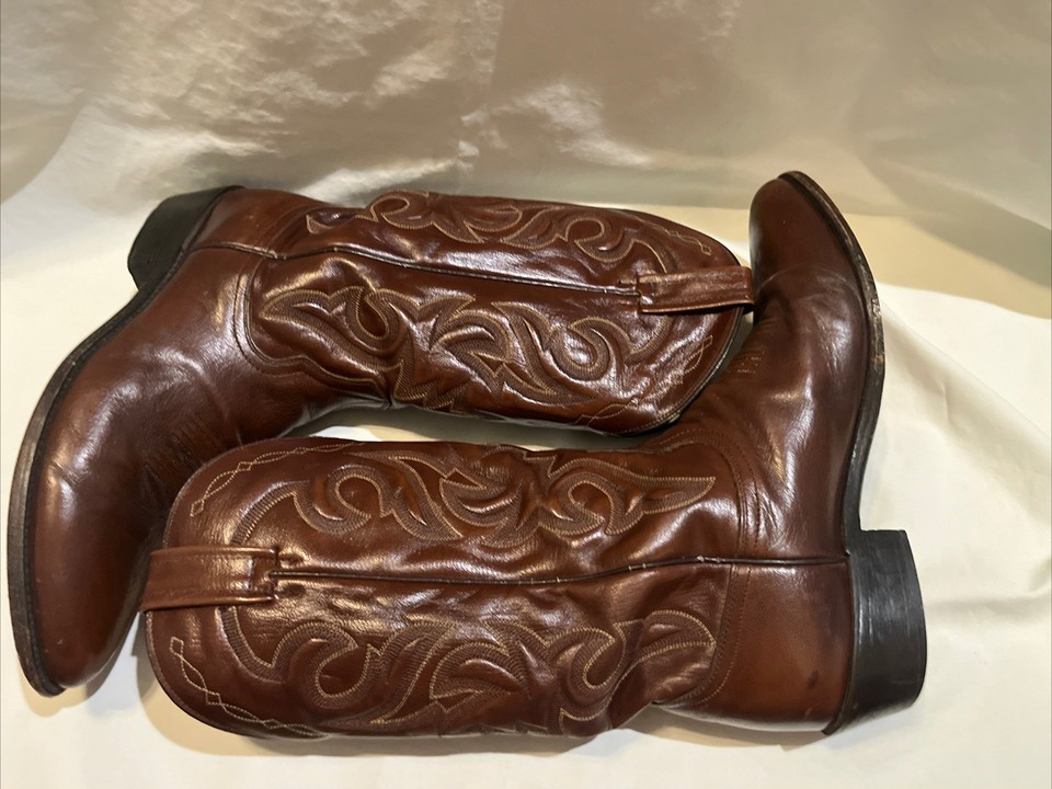 Dan Post Boots DP2111R Milwaukee Round Toe Boots Mid Calf Brown Men’s ...