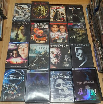 Updated 16 Feb $3 Horror, Sci-Fi Fantasy DVDs DEAD - FIVE - Buy More to ...