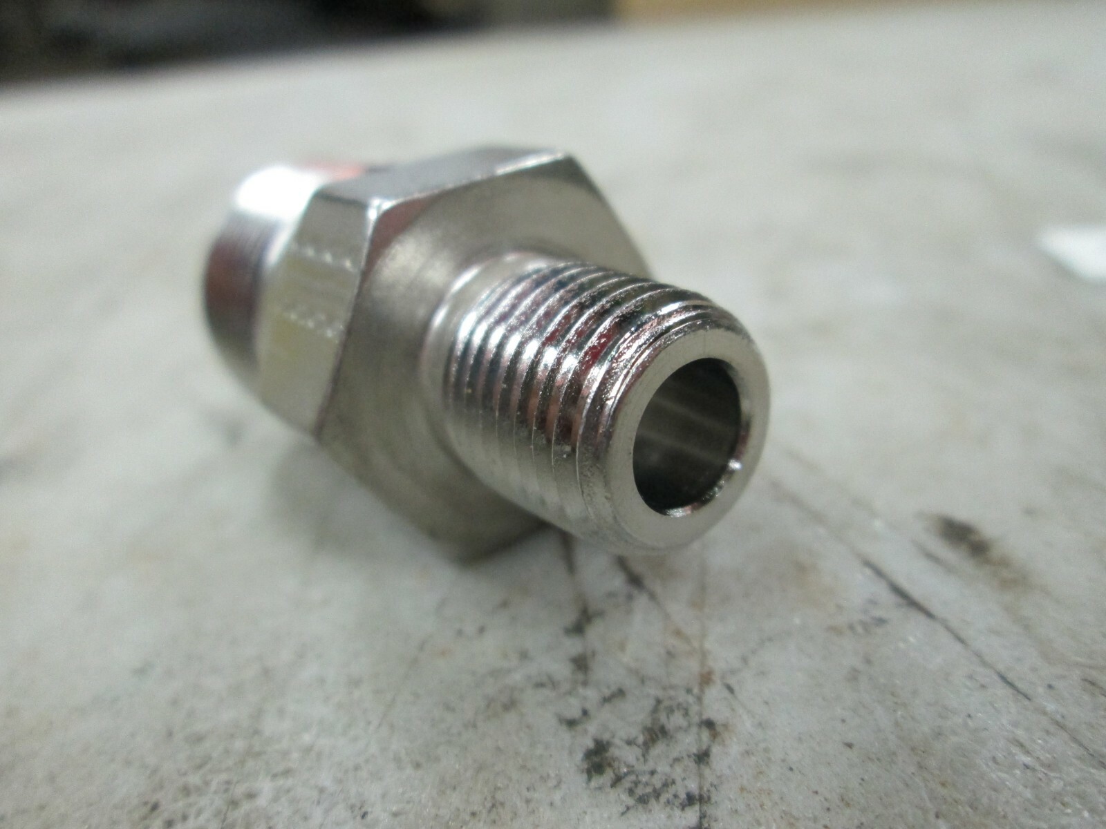 1/2" MNPT x 1/4" MNPT S/S Adapter Lot of 2 (New) | eBay