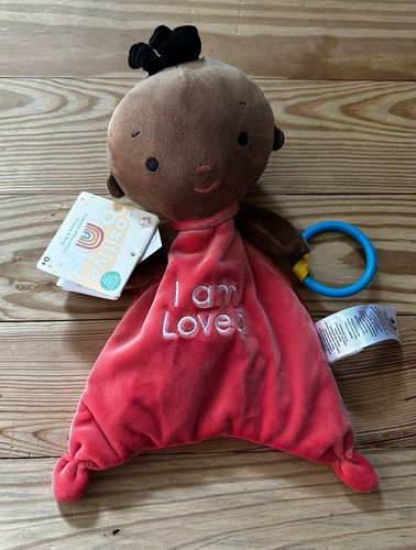 NWT Positive Pals AA Doll I Am Loved Red Satin Back Lovey FLAW Kids For ...