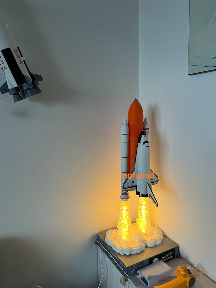 1:144 Scale STS Discovery OV-103 Space Shuttle Model LED Light Finished ...