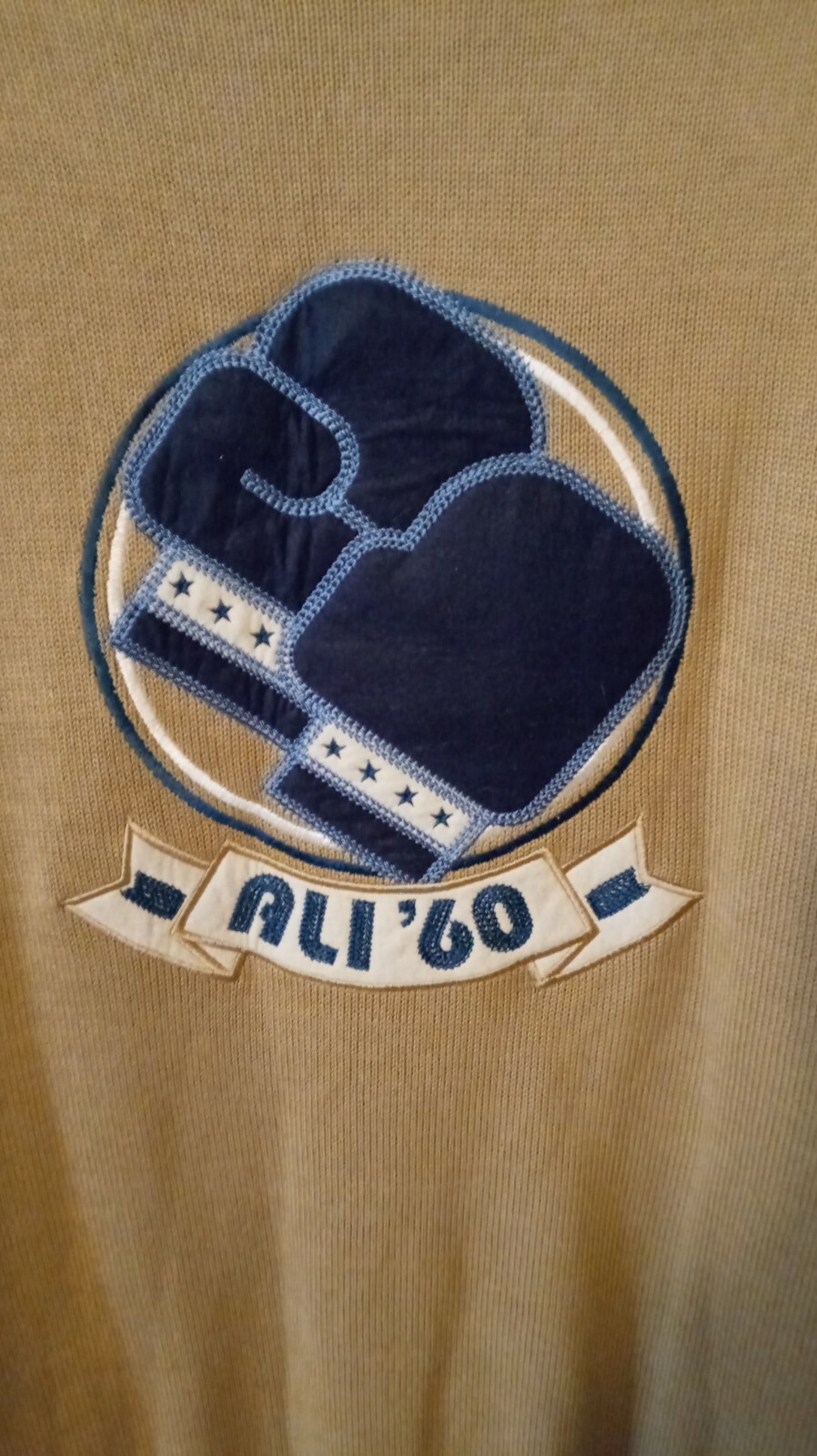 Vintage Platinum Fubu Muhammad Ali Iconic Sweater Siz… - Gem