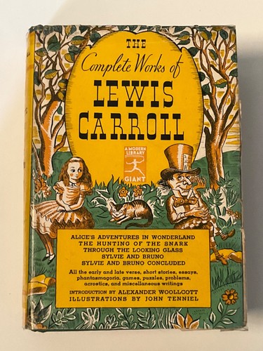 The Complete Works Of Lewis Carroll -Vintage book with Dust Jacket. | eBay