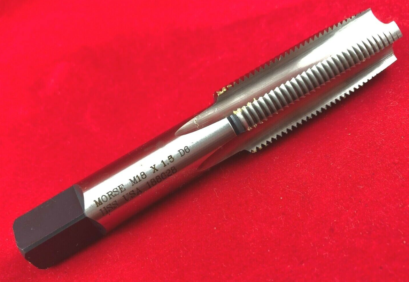 M18 X 1.5 Taper Tap MT3838163 Metric 18MM CS Starter Tap USA 4FL RH D6 ...