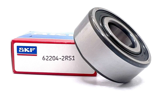 NEW SKF 62204 2RS1 DEEP GROOVE BALL BEARING, RUBBER SEALED 20x47x18mm ...