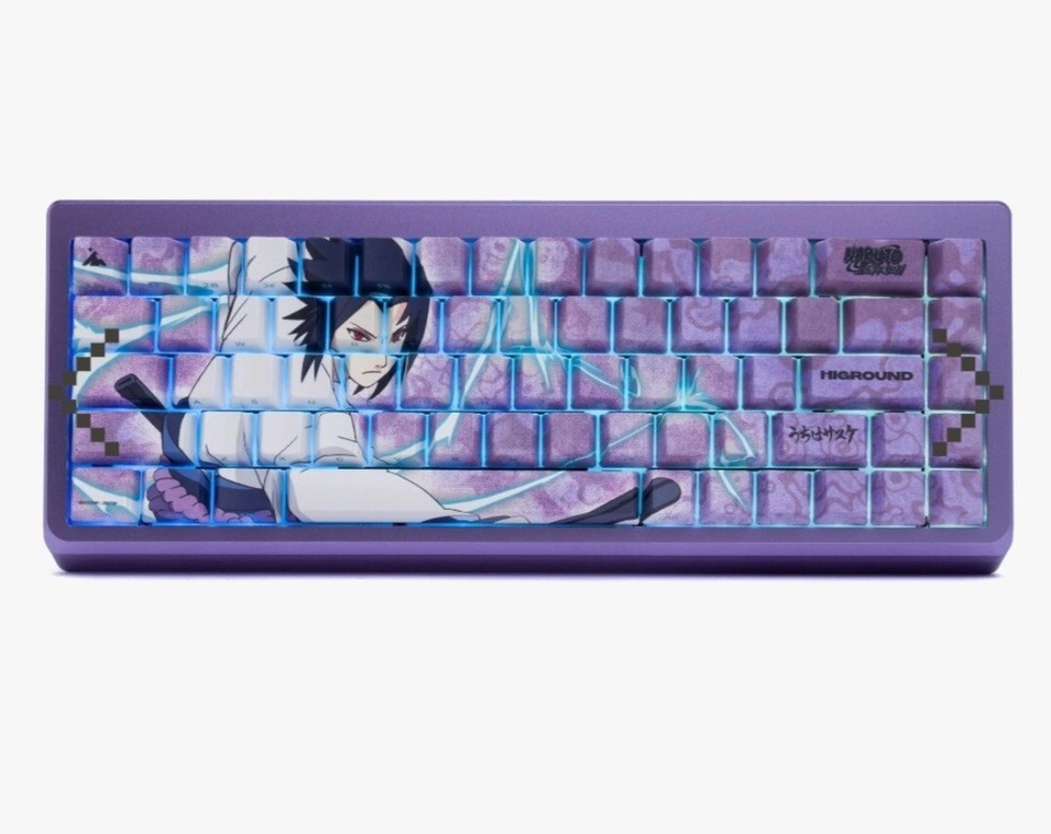 Naruto x Higround SUMMIT 65 Gaming Keyboard - Sasuke NEW IN BOX | eBay