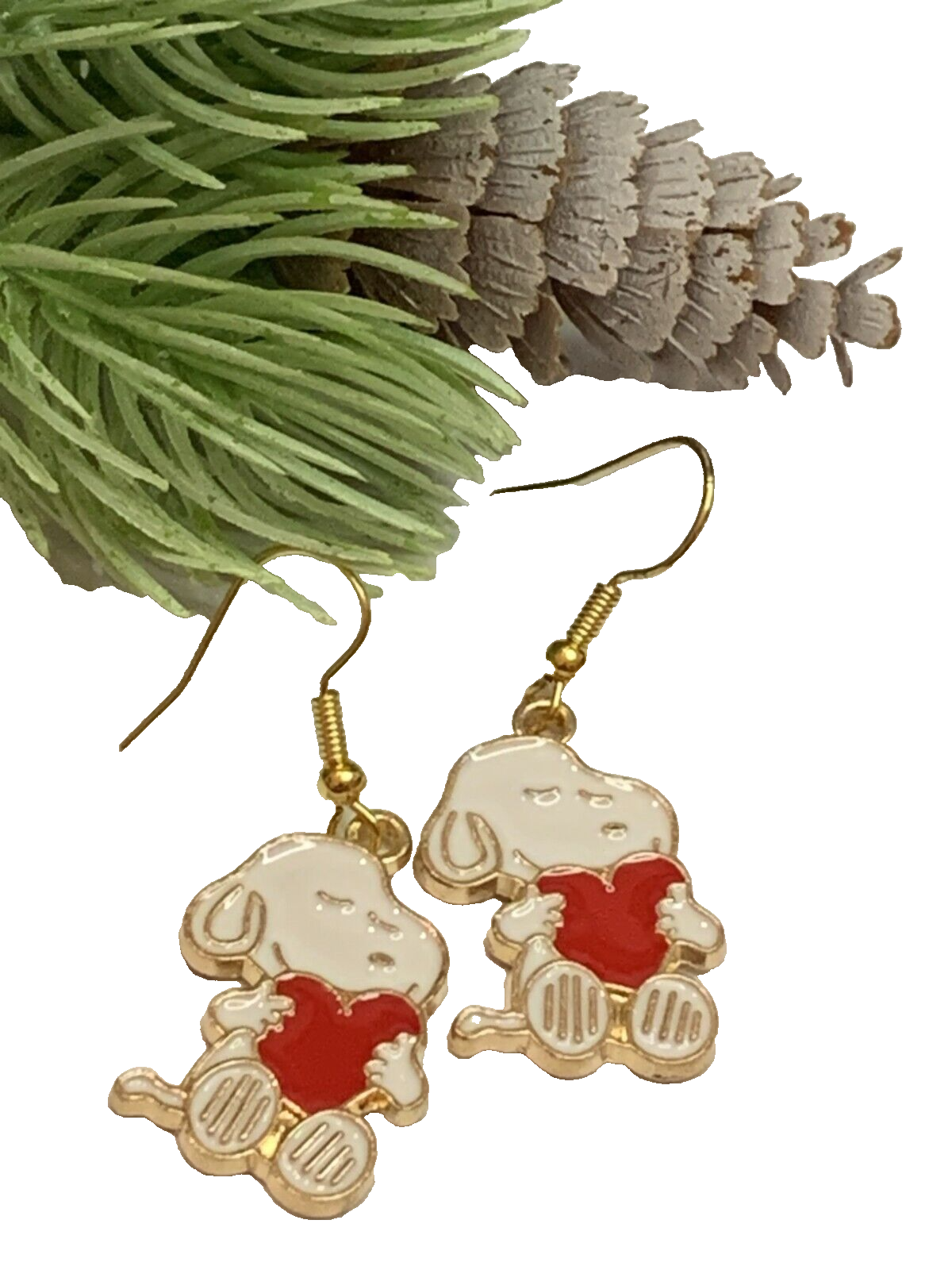 Snoopy Earrings, Gift Idea, Peanuts Earrings, Snoopy, Cute Earrings ...