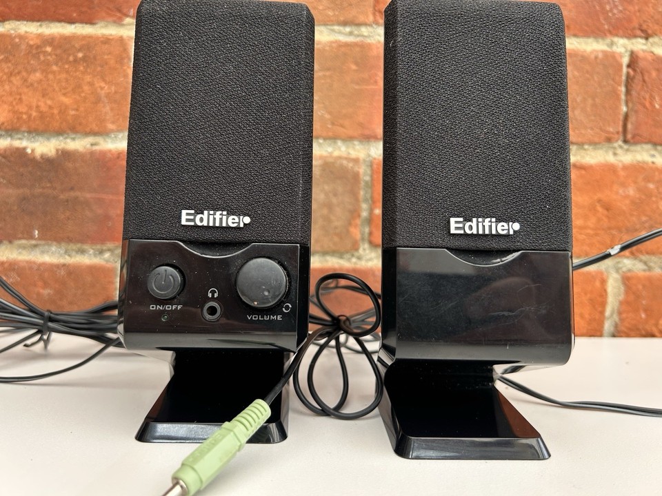 Edifier M1250 USB Powered 2.0 Computer PC Speaker Set - Black | eBay UK