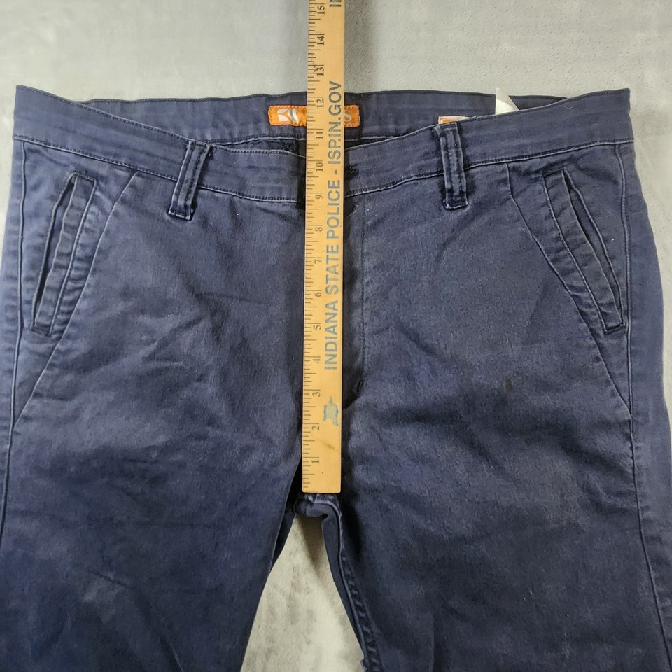 Hugo Boss Men’s VVV 474B 100% Cotton Chinos / Casual Pants Navy Sz 36 ...