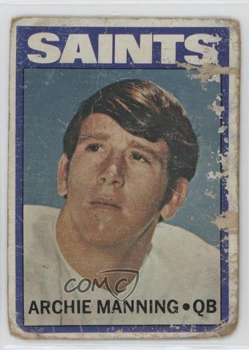 1972 Topps Archie Manning #55 Rookie RC | eBay