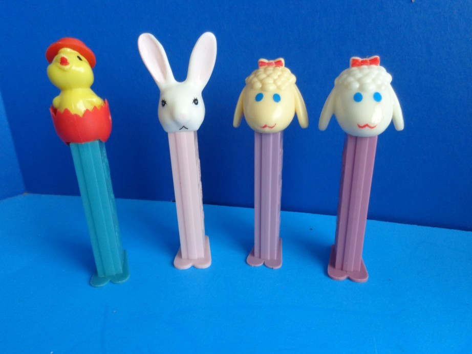 GROUP OF 4 VINTAGE PEZ CANDY CONTAINERS- EASTER THEME | eBay