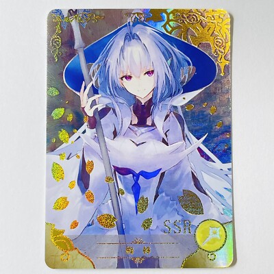 Merlin SSR Gold Foil Card Fate Grand Order FGO Goddess Story Doujin | eBay