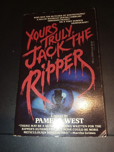 (1989 HORROR) YOURS TRULY, JACK THE RIPPER By: PAMELA WEST | eBay
