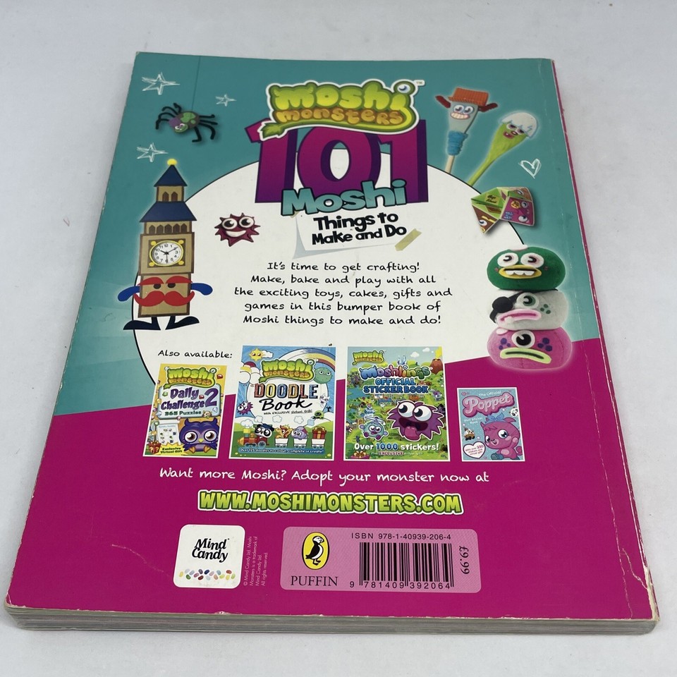 Moshi Monsters Collectors Guide Book Bundle Ultimate All-New 101 Moshi ...