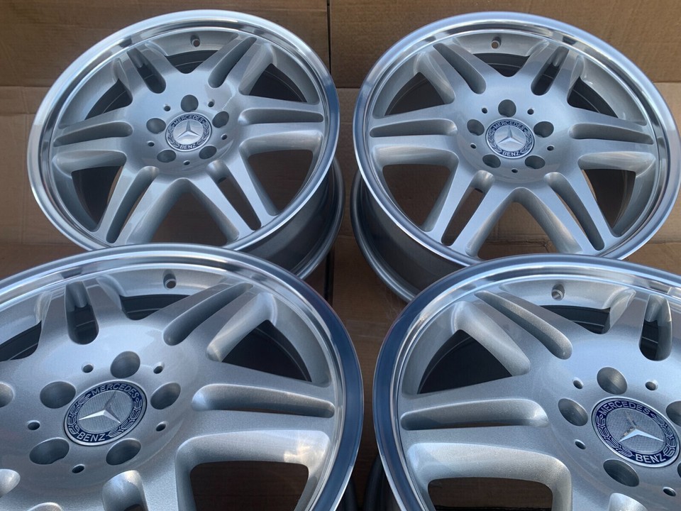 4 Original Brabus Rims 18" Mercedes SLK CLK SL R170 R171 W208 W209 R129 ...