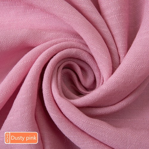 Leinen Baumwolle Stoff Schlicht Flachs DIY Material Basteln Kleider ...