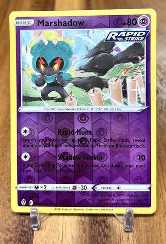 Marshadow 080/203 Reverse Holo Evolving Skies Pokemon Card NM | eBay