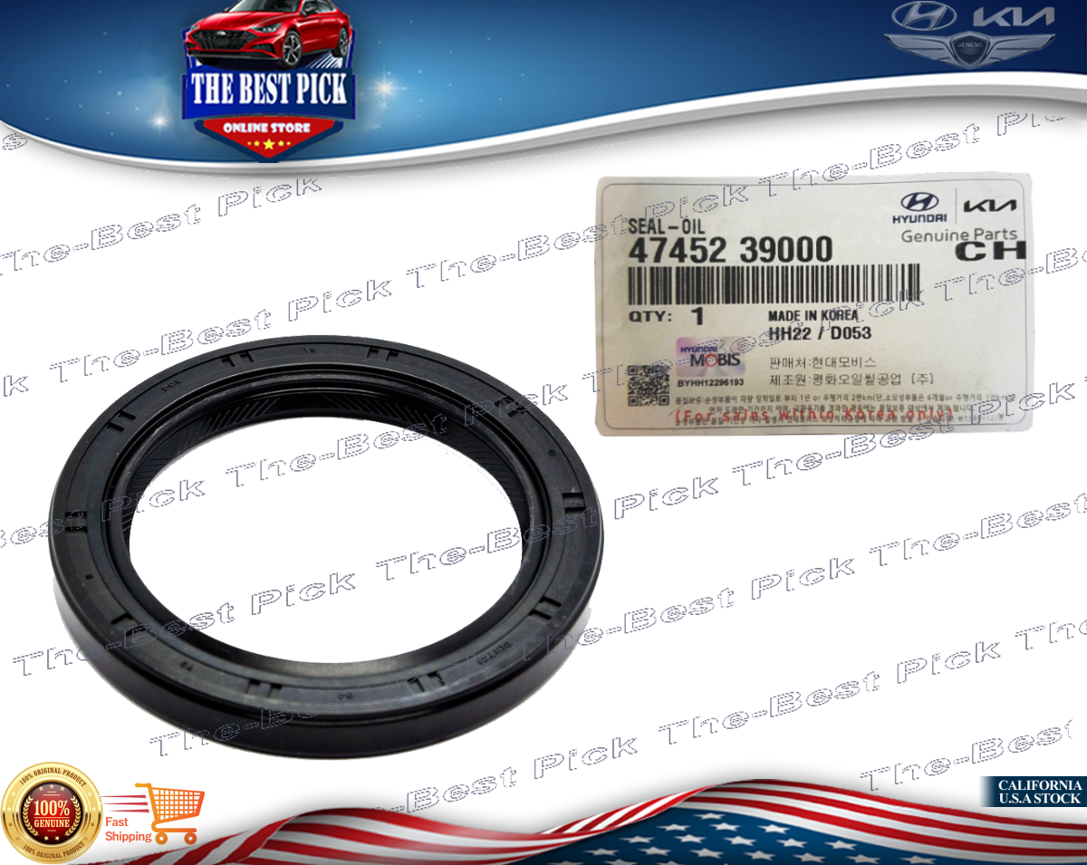 Transfer Case Input Shaft Seal Front Right OEM for Hyundai 4745239000 ...